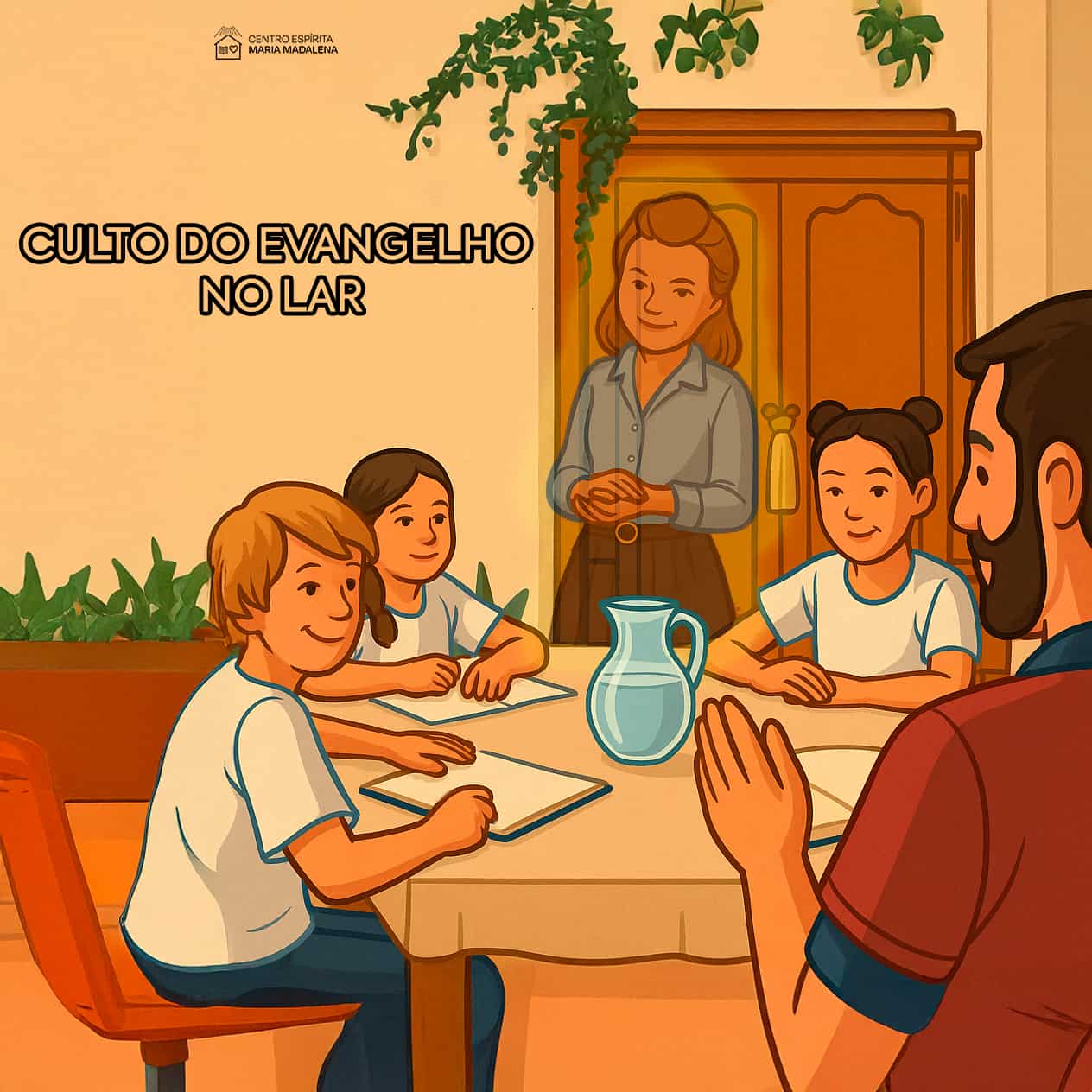 Evangelho No Lar Cema Centro Espírita Maria Madalena